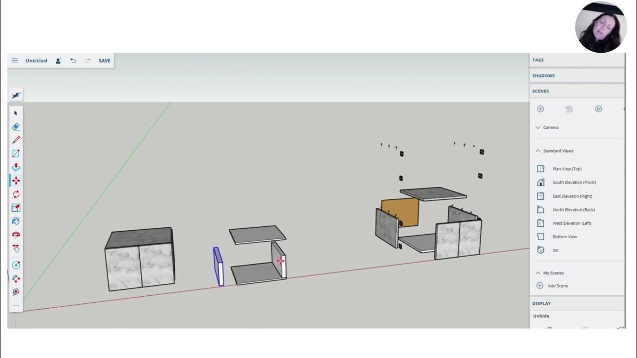 Simple exploded drawing tips. - YouTube