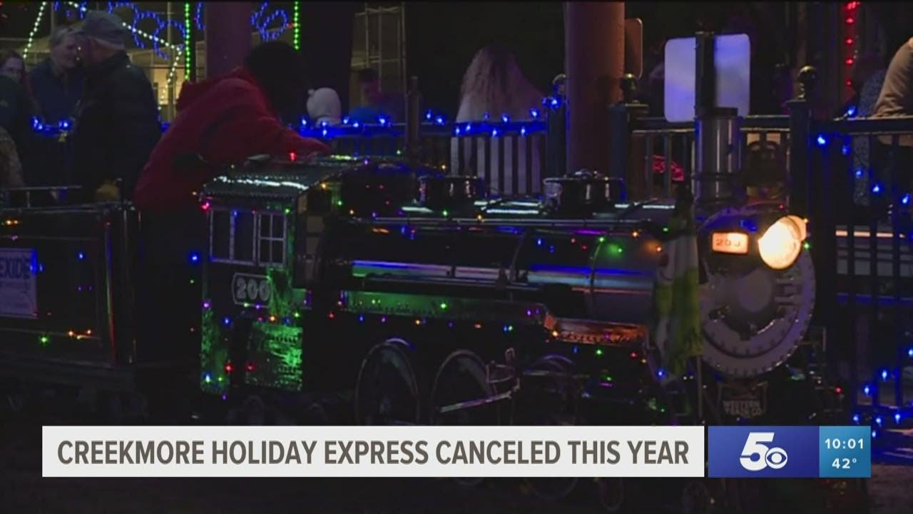 No Holiday Express Train at Creekmore Park this year due to COVID-19 ...