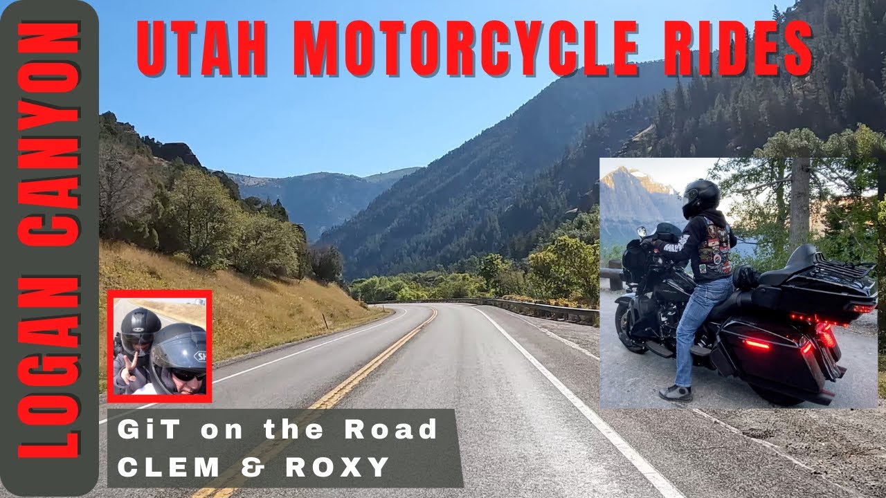 LOGAN CANYON | FAVORITE UTAH RIDES | GIT On The Road #motorcycle #logan ...
