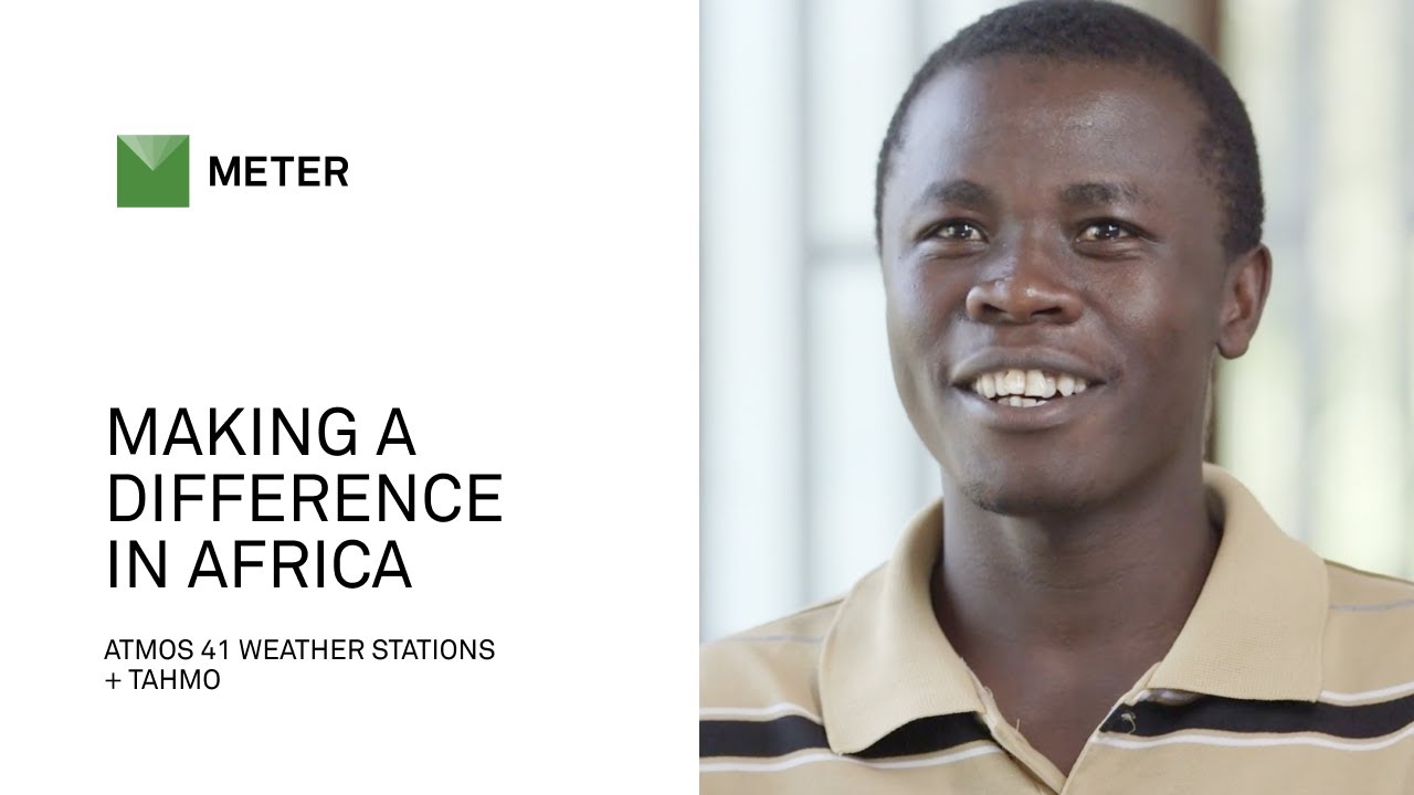 ATMOS 41 weather stations + TAHMO: Making a difference in Africa - YouTube