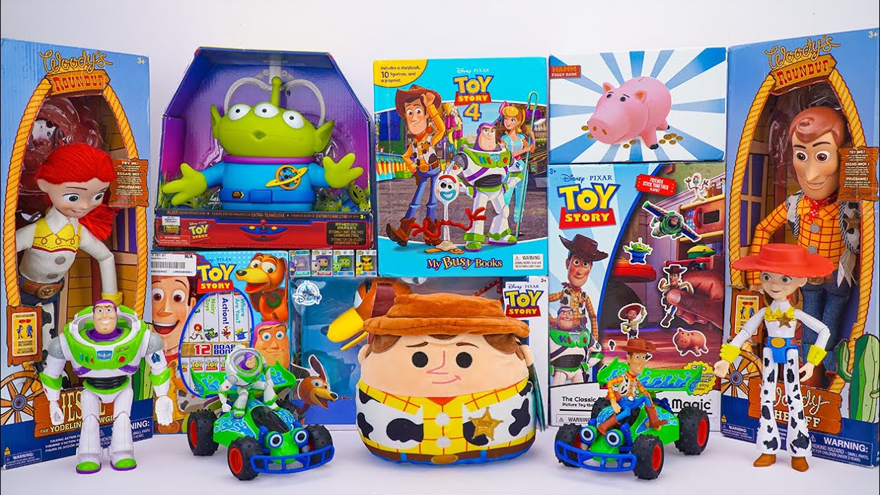 Pixar Toy Story Collection Unboxing Review | Woody & Buzz Lightyear ...