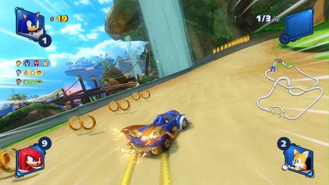 Team Sonic Racing 2-4 To 3-2 Normal Mode - YouTube