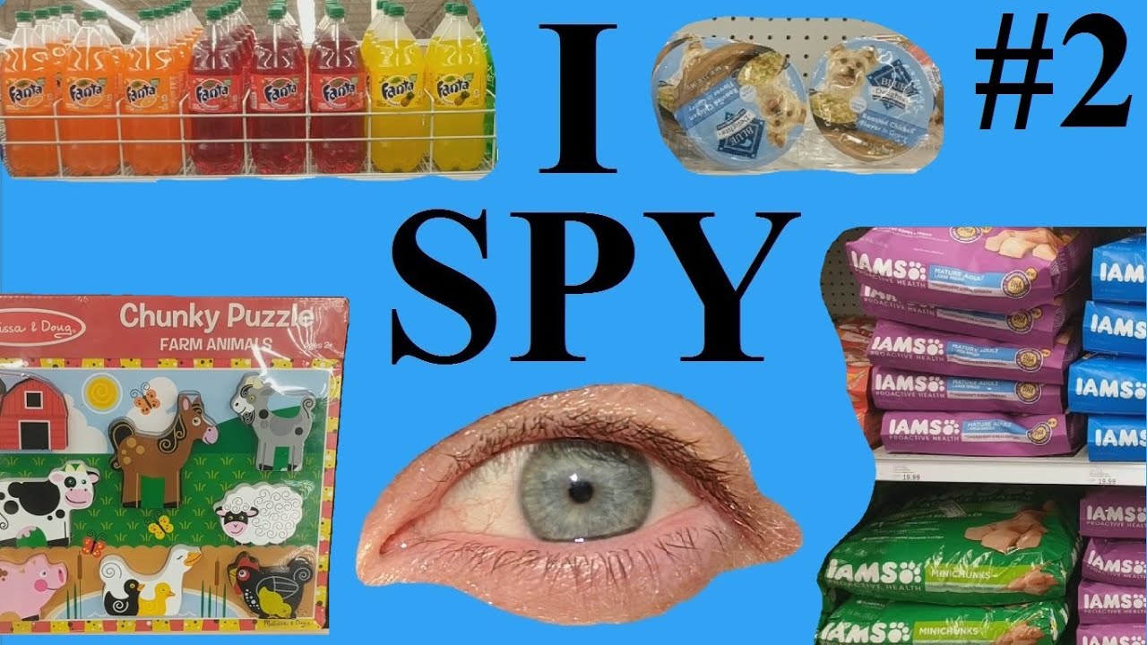 I Spy #2 | At The Grocery Store | Mr. Ryan Learning - YouTube