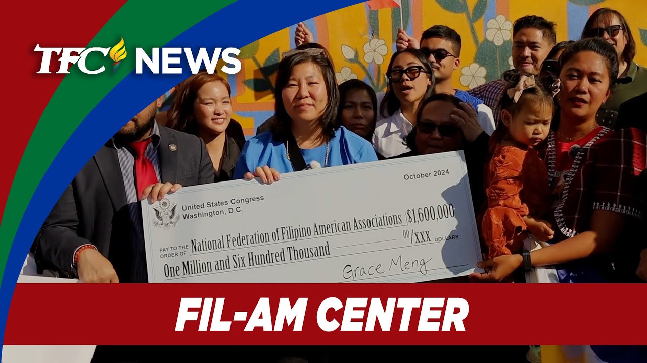 US Government gives $1.6 million in Federal Funds to help build Fil-Am ...