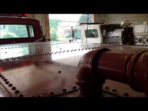 ALLISON NO. 2, VOLUNTEER FIRE CO., STATION 3, WALK AROUND OF TANKER 3, IN ALLISON, PENNSYLVANIA.