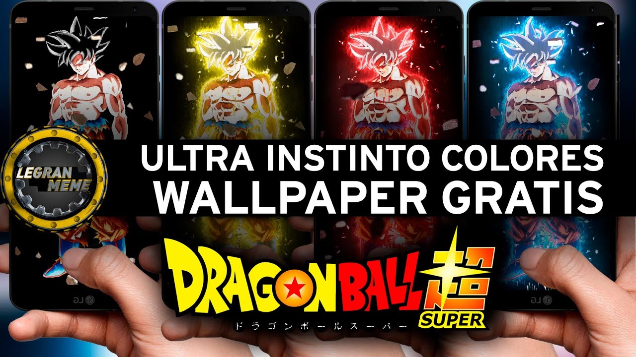 Goku UltraInstinto │Colores Wallpaper - YouTube