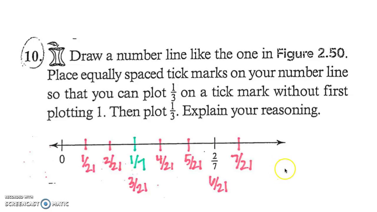 #10 number line solution - YouTube