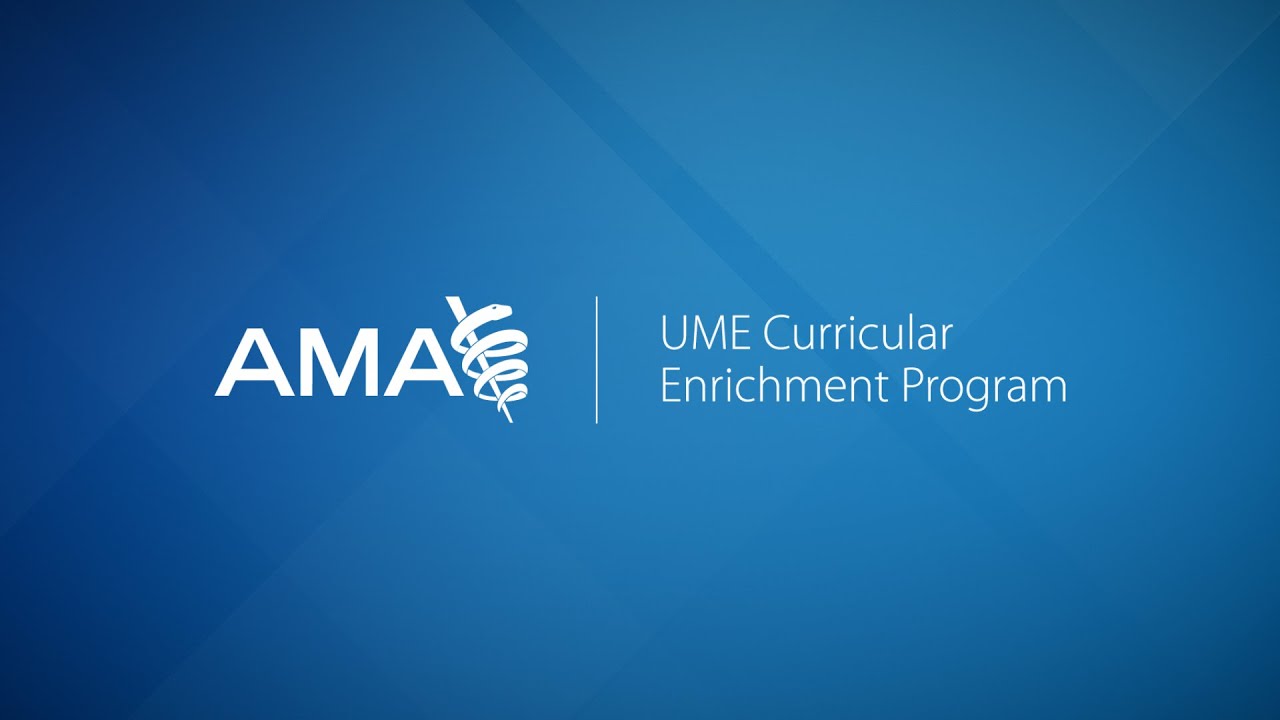 New UME Program for Medical Schools: Fill curricular gaps, track ...