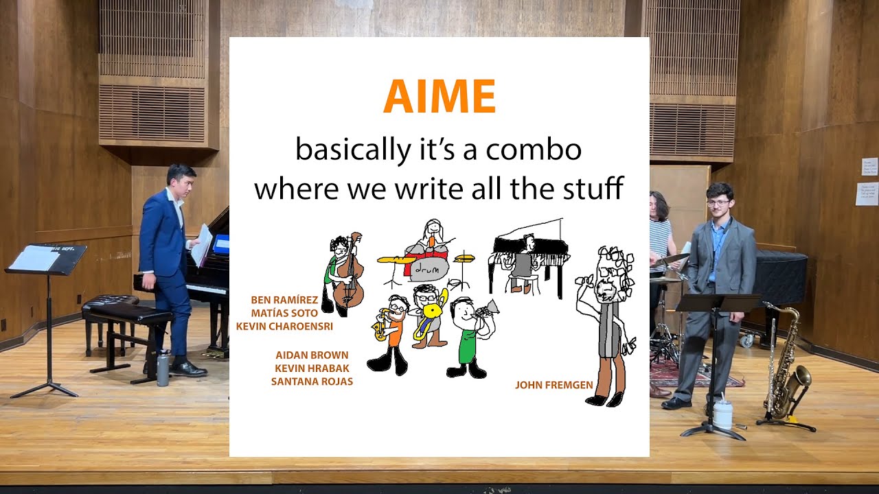 AIME at the Recital Studio - YouTube