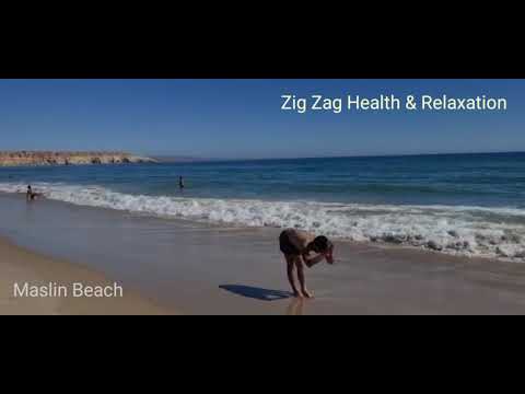 Flow Organic Yoga on the Maslin Beach.