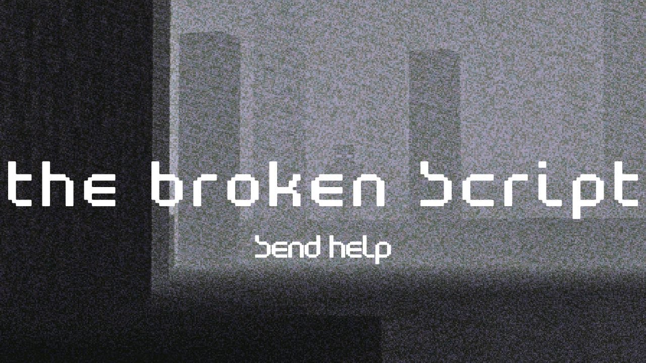 Minecraft seems a little broken.. | THE BROKEN SCRIPT #1 - YouTube