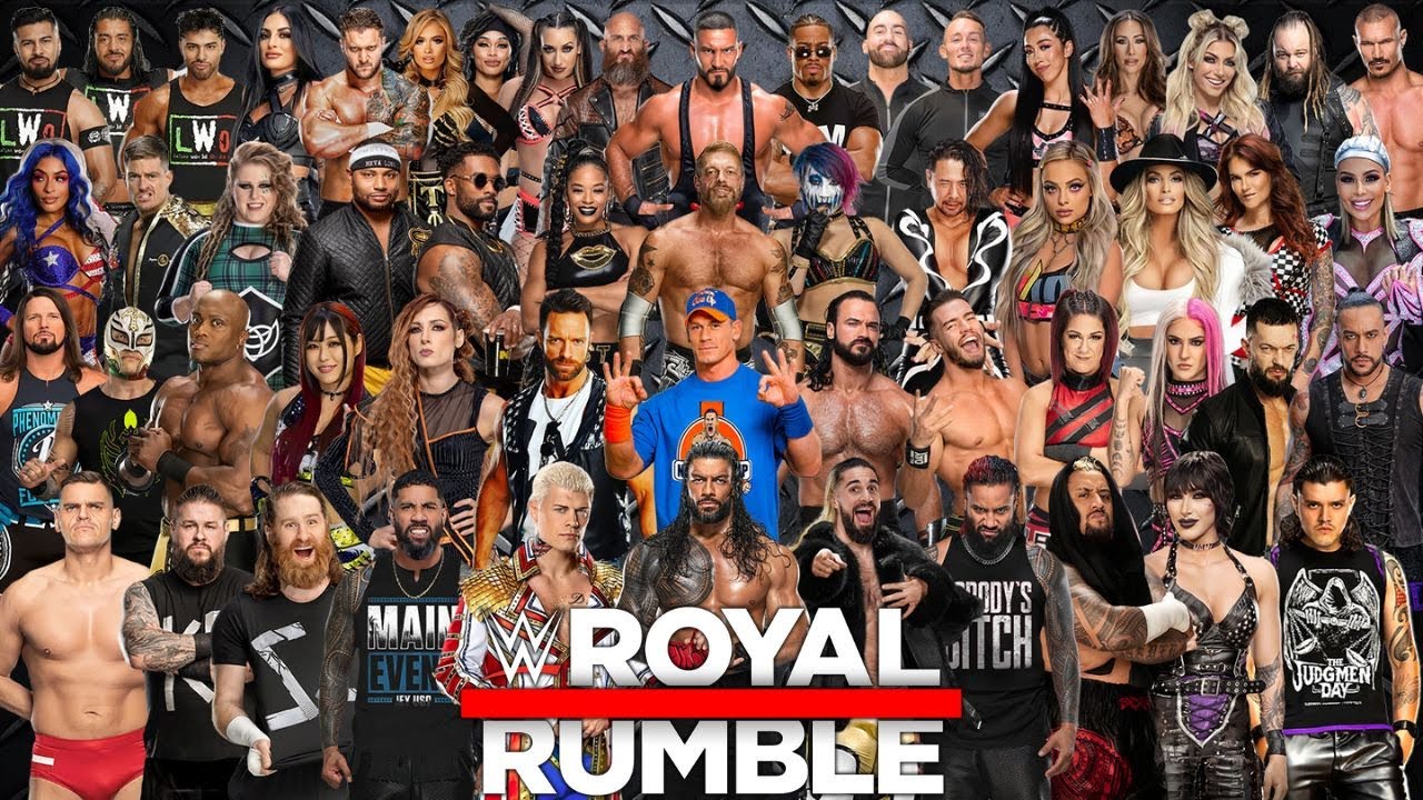 All in One Royal Rumble- 30 Man & Women Rumble- WWE 2K23 - YouTube