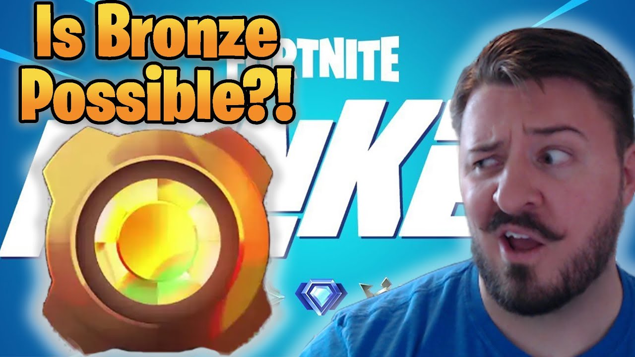 I Died Instantly Trying to Reach BRONZE Rank in Fortnite - YouTube