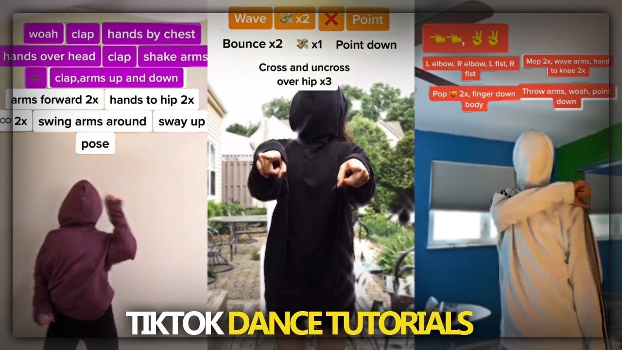TIKTOK DANCE TUTORIALS COMPILATION!🕺🤩 - YouTube
