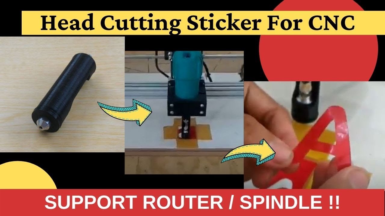 CNC Router Hybrid Cutting Sticker hub WA 085646399200 - YouTube