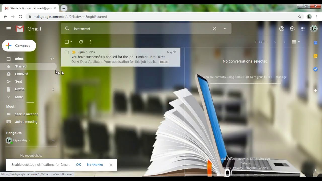 GYANODAY EDUCATION CENTER || Creating Gmail account - YouTube
