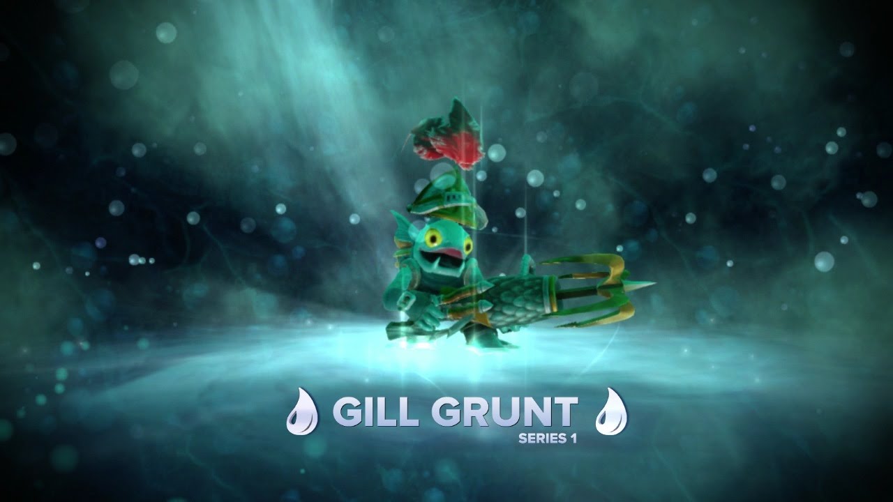 Gill Grunt (Series 1) - In Action (Skylanders Gameplay) - YouTube