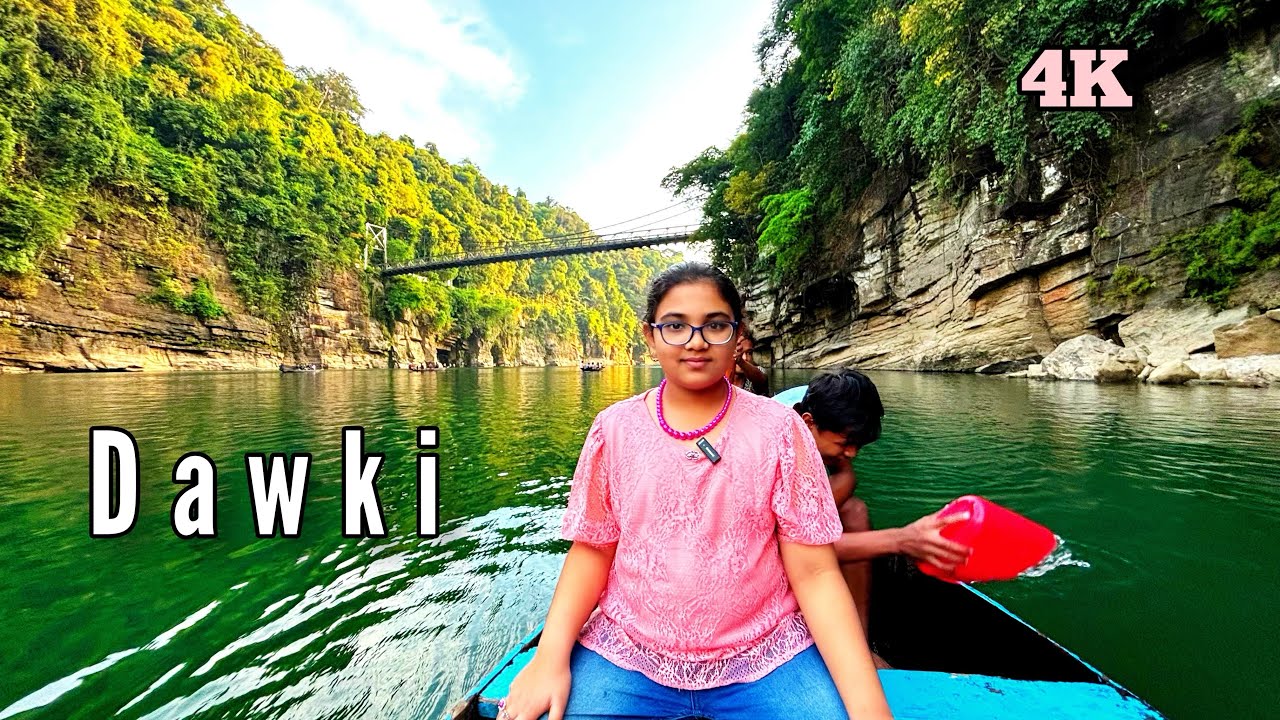 Dawki River Meghalaya | Umngot River | the Cleanest River in India ...