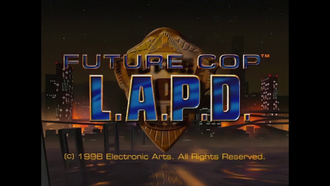 Future Cop L A P D (1080p AI Upscaled / Playstation) - YouTube
