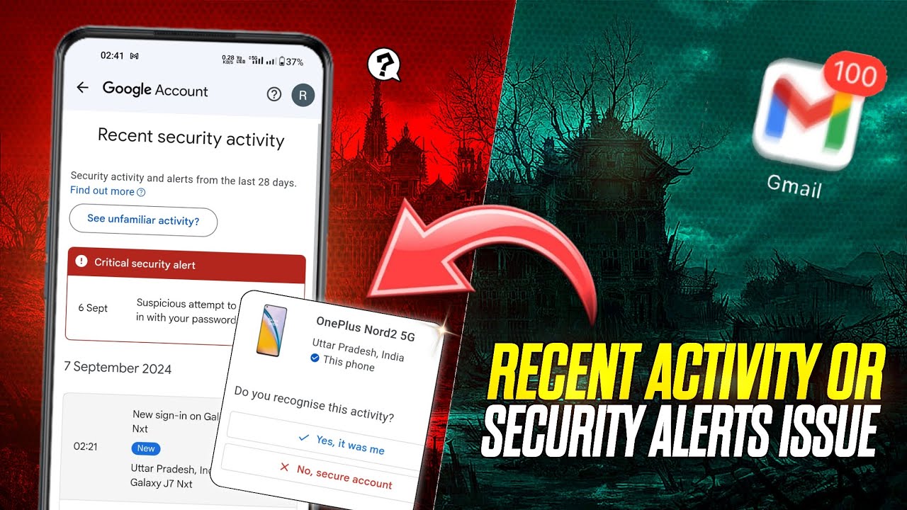 Gmail Recent Security Activity Kaise Check Kare | No Security Activity ...