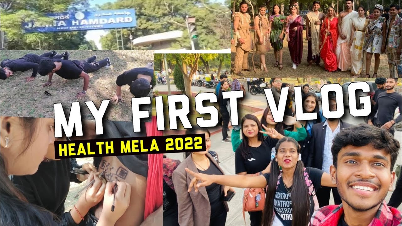HEALTH MELA 2022 AT JAMIA HUMDARD UNIVERSITY | MY FIRST VLOG #PIPRAMS ...