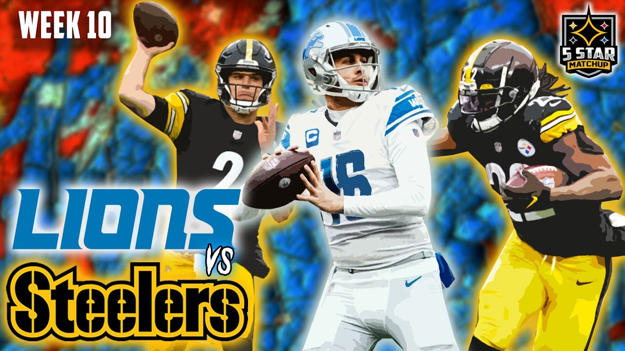 Steelers vs Lions Week 10 Highlights: The Worst Game of All Time - Win ...