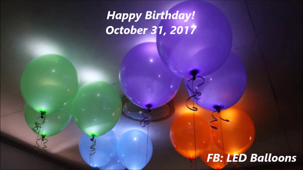 Happy Birthday! October 31, 2017 - YouTube