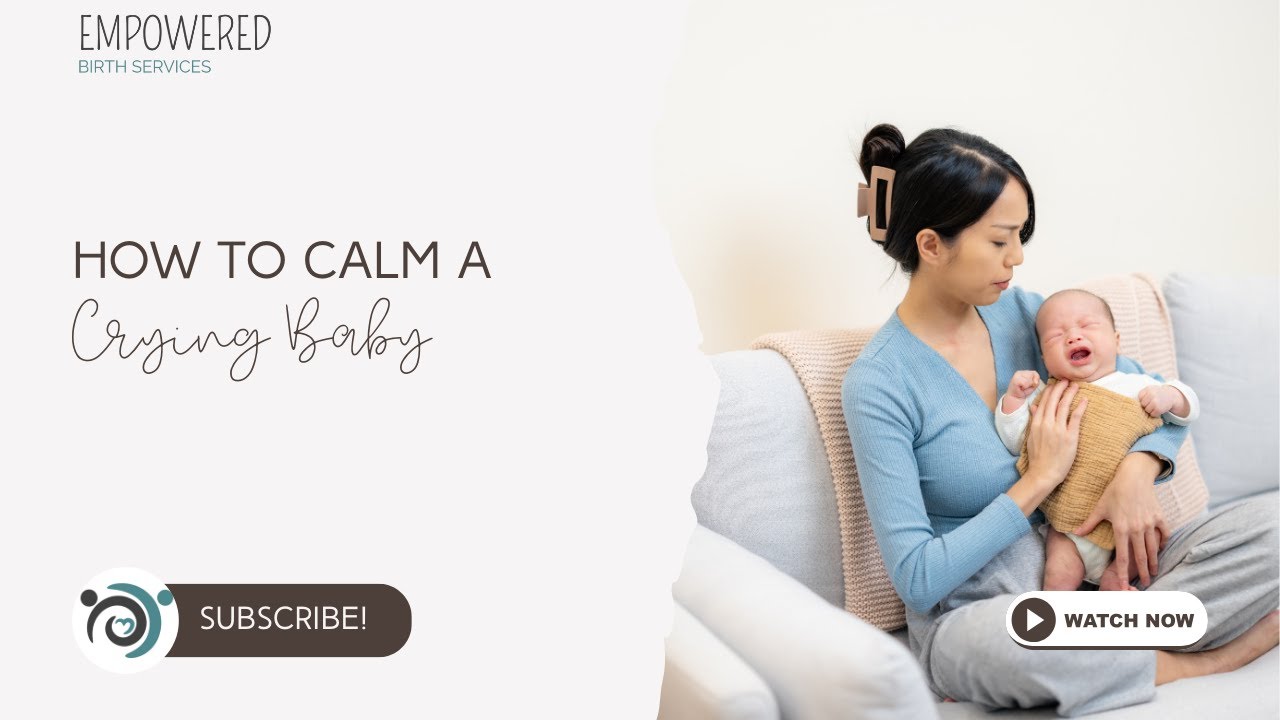 How to Calm a Crying Baby - YouTube