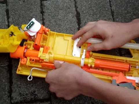 Nerf Deploy CS-6 Taking Apart and Modification (2 of 4) - YouTube