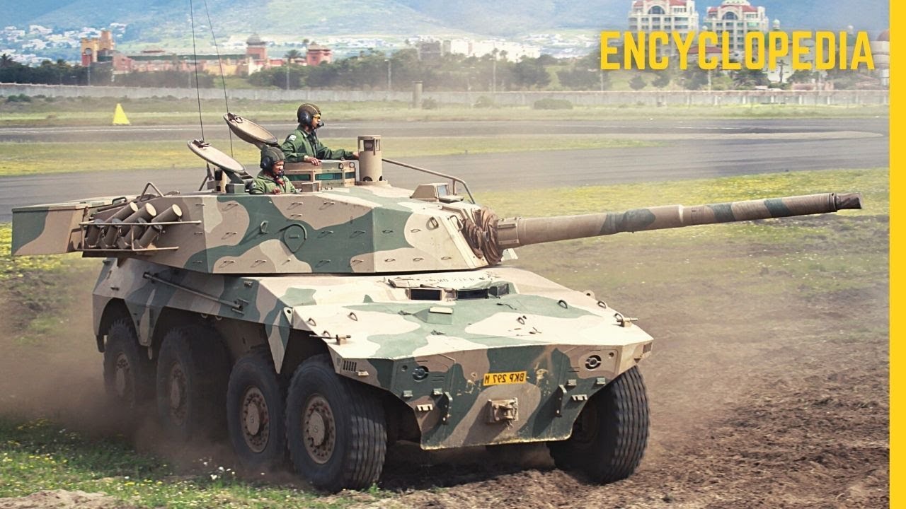 Rooikat / South African Tank Destroyer - YouTube