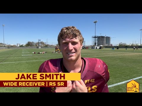 ASU WR Jake Smith on departure of Ra'Shaad Samples & spring strides ...
