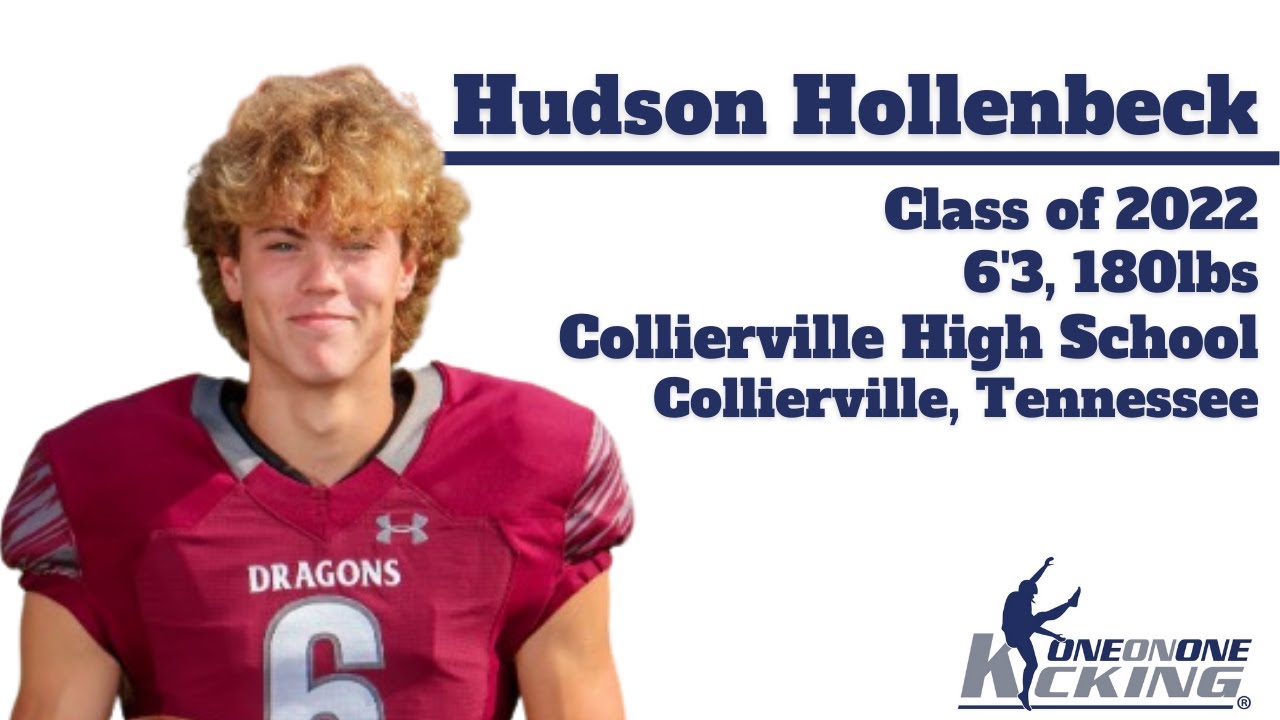 Hudson Hollenbeck - Kicker/Punter Class of 2022 | Kicking Film - YouTube