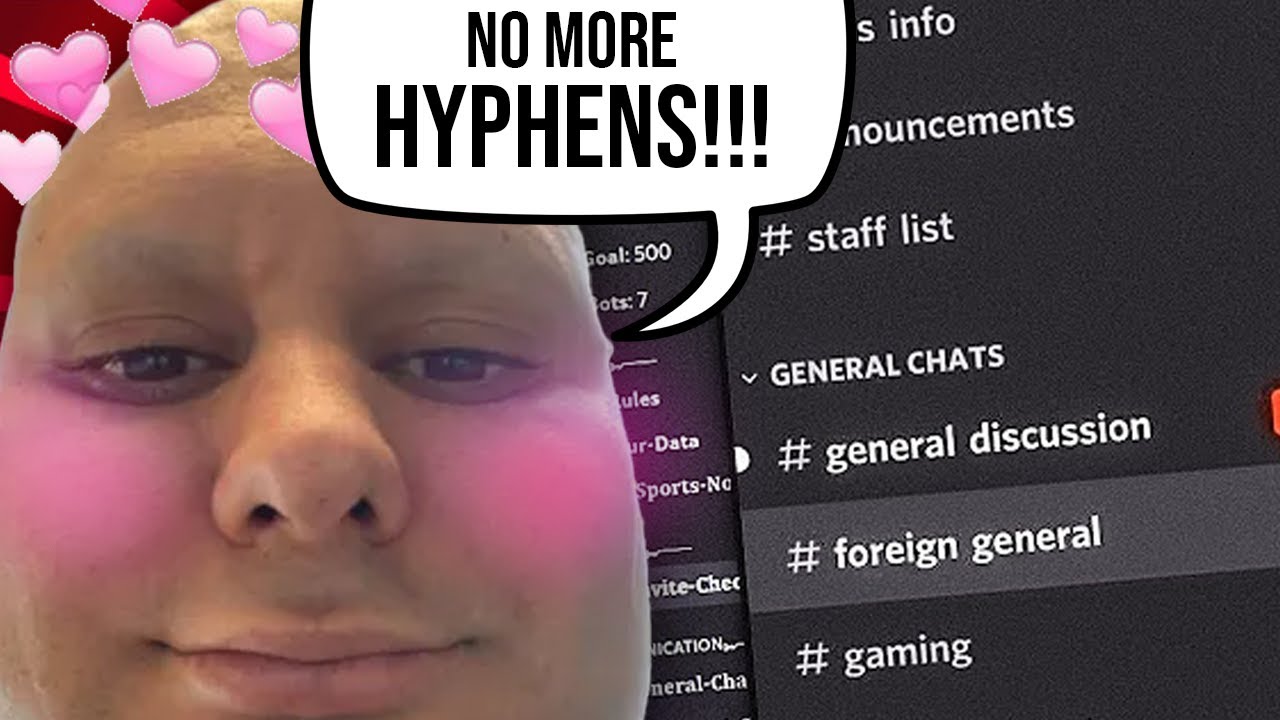 How To Get Rid Of Hyphens Discord YouTube how-to-get-rid-of-hyphens-discord-youtube