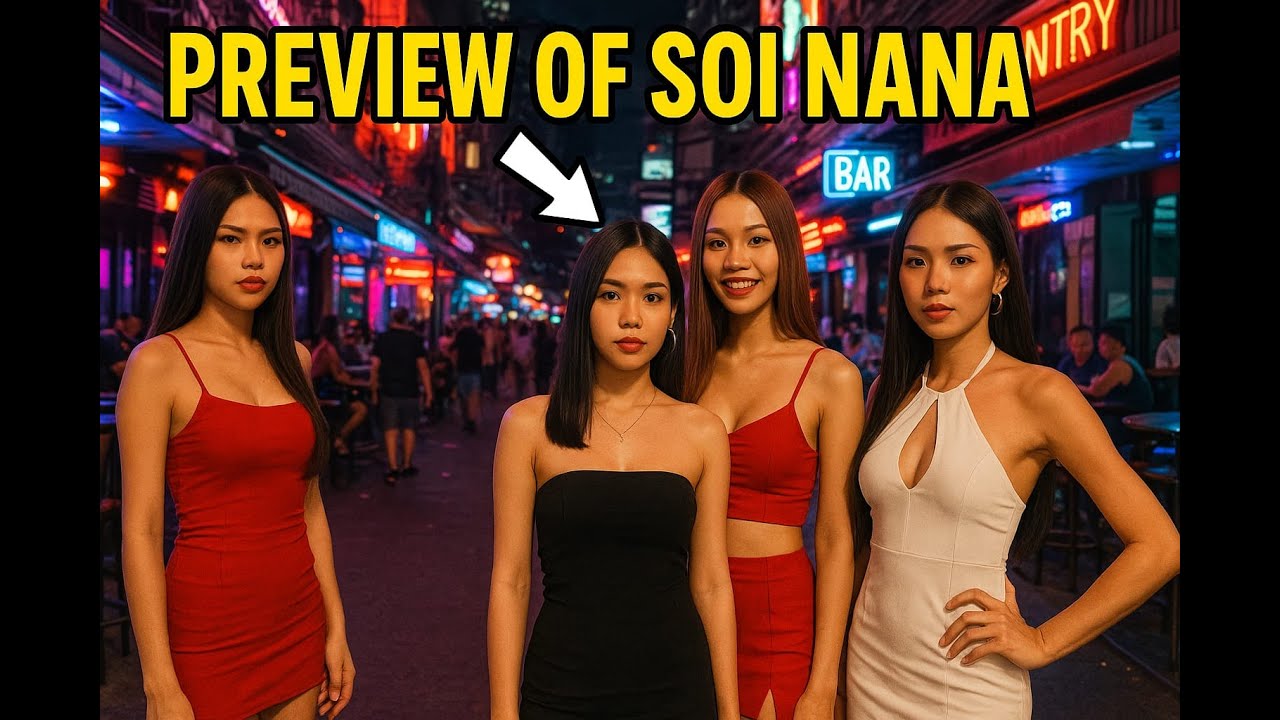 Preview of Soi Nana Bangkok | Ladyboys & Nightlife Uncovered - YouTube
