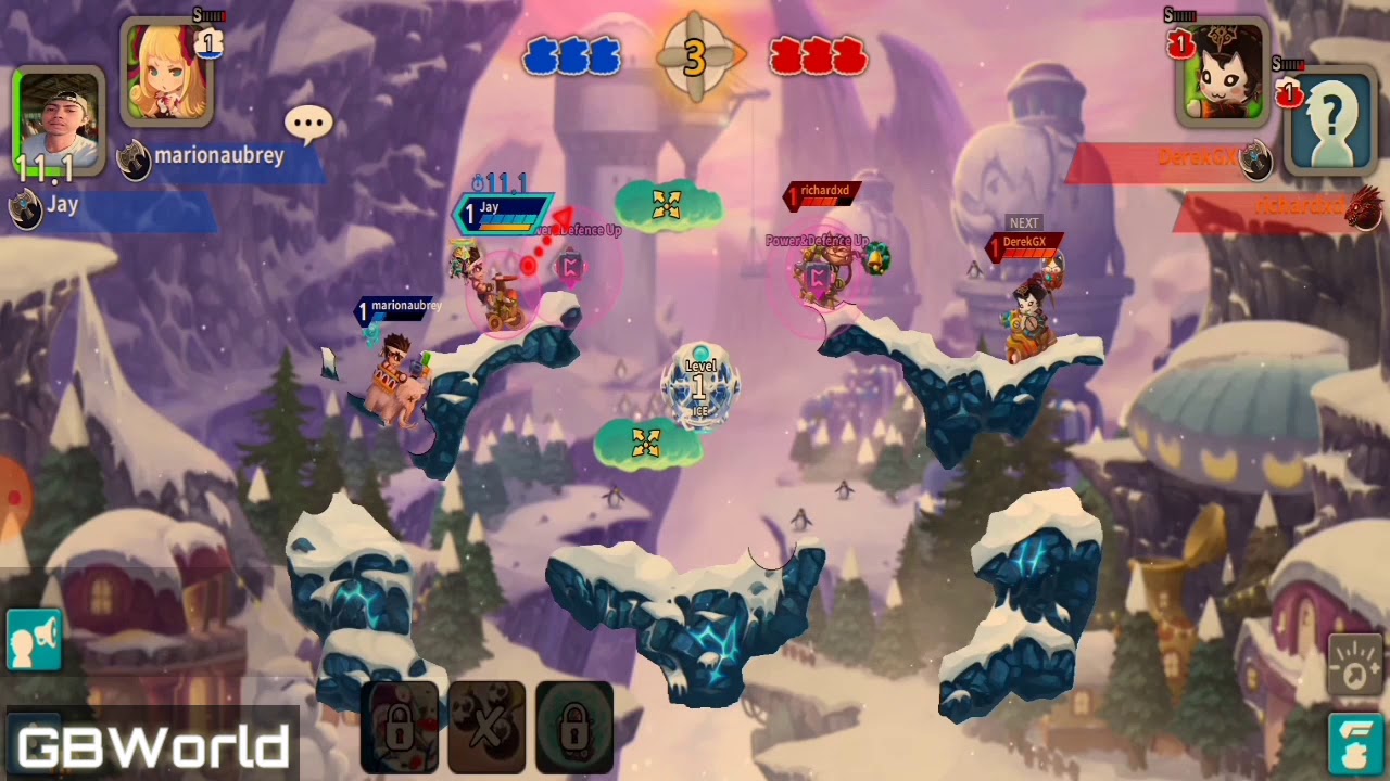 Ep46 GunboundM 2vs2 Gameplay: Ice | Boomer | Quitters Never Win ...