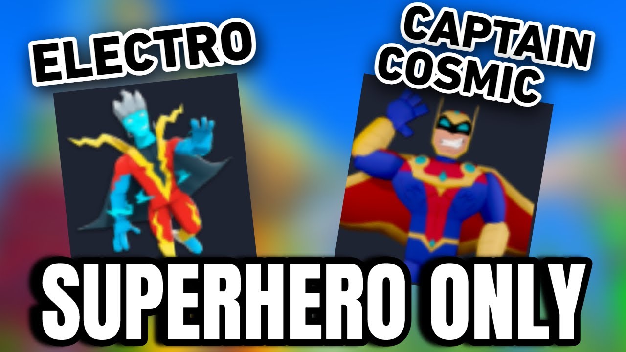 SUPERHEROS ONLY CHALLENGE!!! (World Defenders) - YouTube