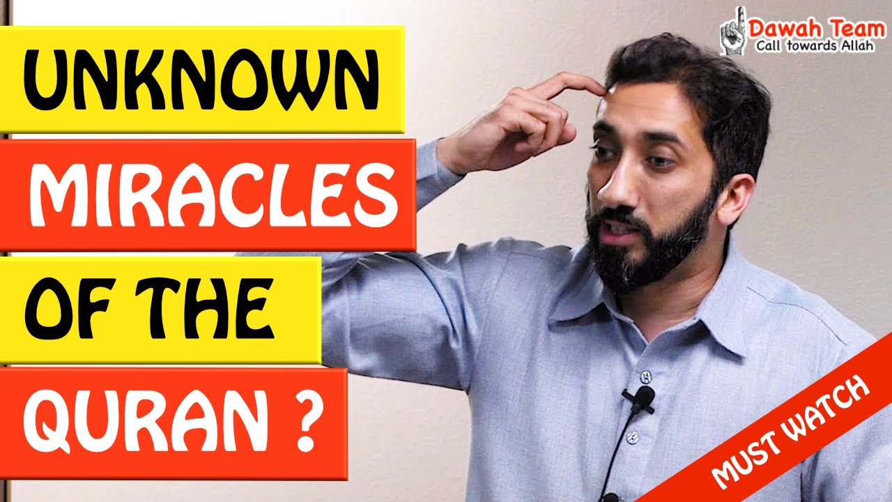 🚨THE UNCHALLENGEABLE MIRACLES OF THE QURAN🤔 ᴴᴰ - YouTube