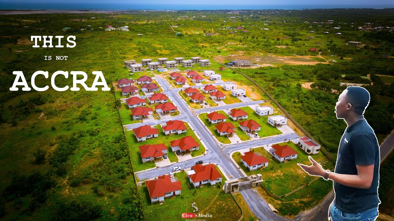 Ghana's Most Beautiful and Fast Developing town in Winneba - YouTube