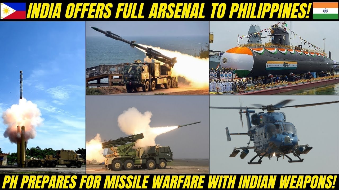 India Offers Full Arsenal to Philippines!: Ph Prepares for Missile ...