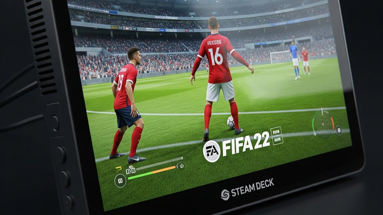 How to play fifa 22 on steam deck easy - YouTube