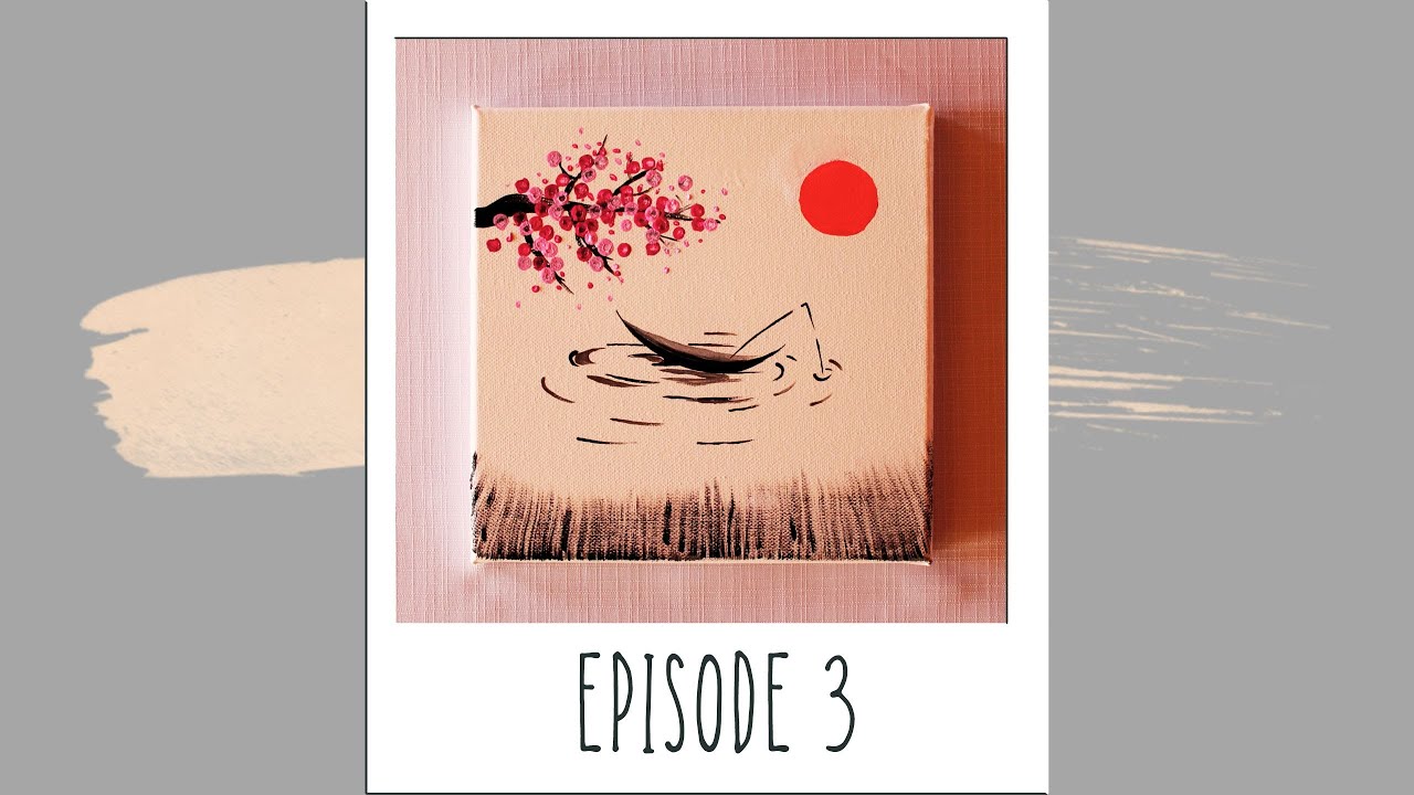 Painting for Beginners| Japanese style for Beginners| Simple & Easy| Q ...