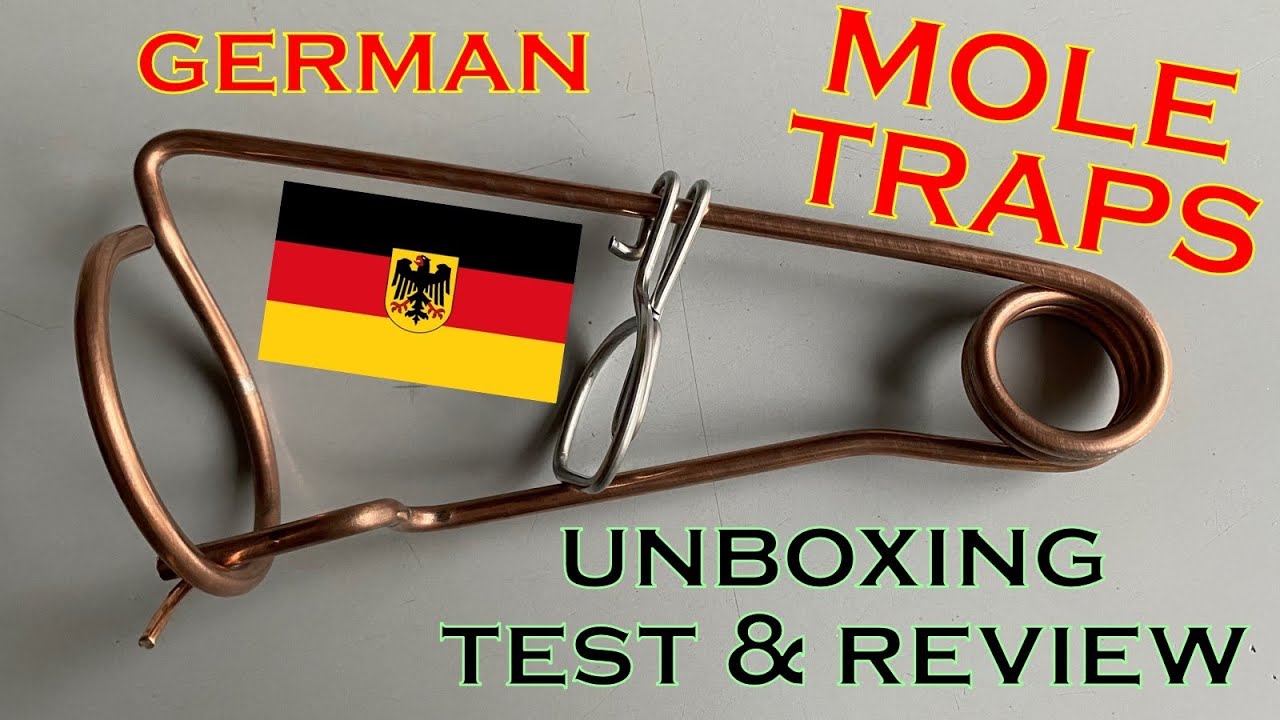 [#76] Bavarian mole and vole traps unboxing and review - YouTube