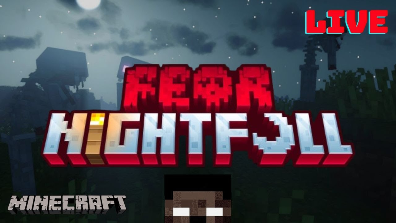 Fear of Nightfall: Terrifying Minecraft Modded Adventure Begins! - YouTube