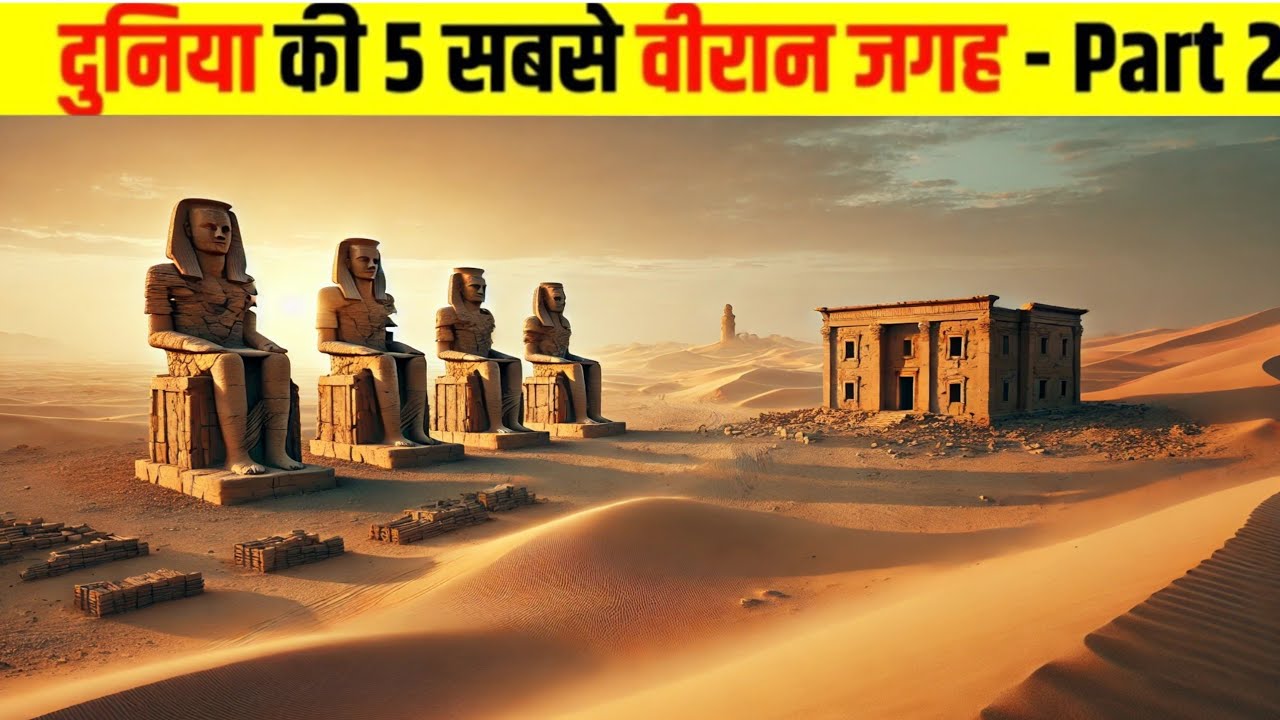 दुनिया की 5 सबसे वीरान जगहें | रहस्यमयी और डरावनी | Most Desolate ...