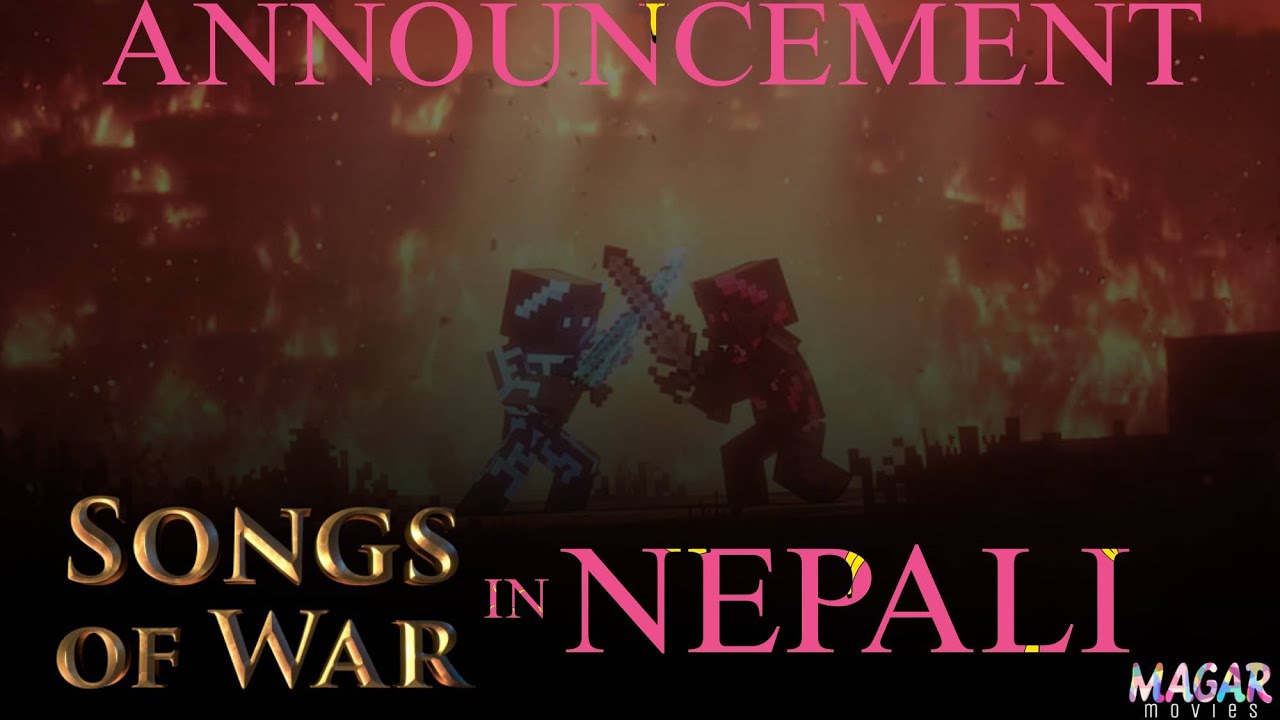 Songs of War: Nepali Dubbed Movie ANNOUNCEMENT! | David R.B | Sangam ...