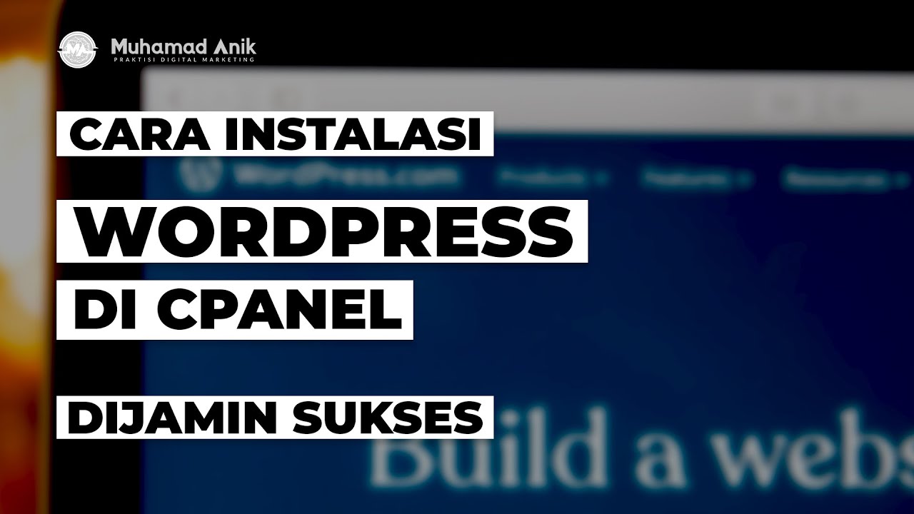 CARA INSTALL WORDPRESS MELALUI CPANEL NIAGAHOSTER MUDAH & CEPAT - YouTube