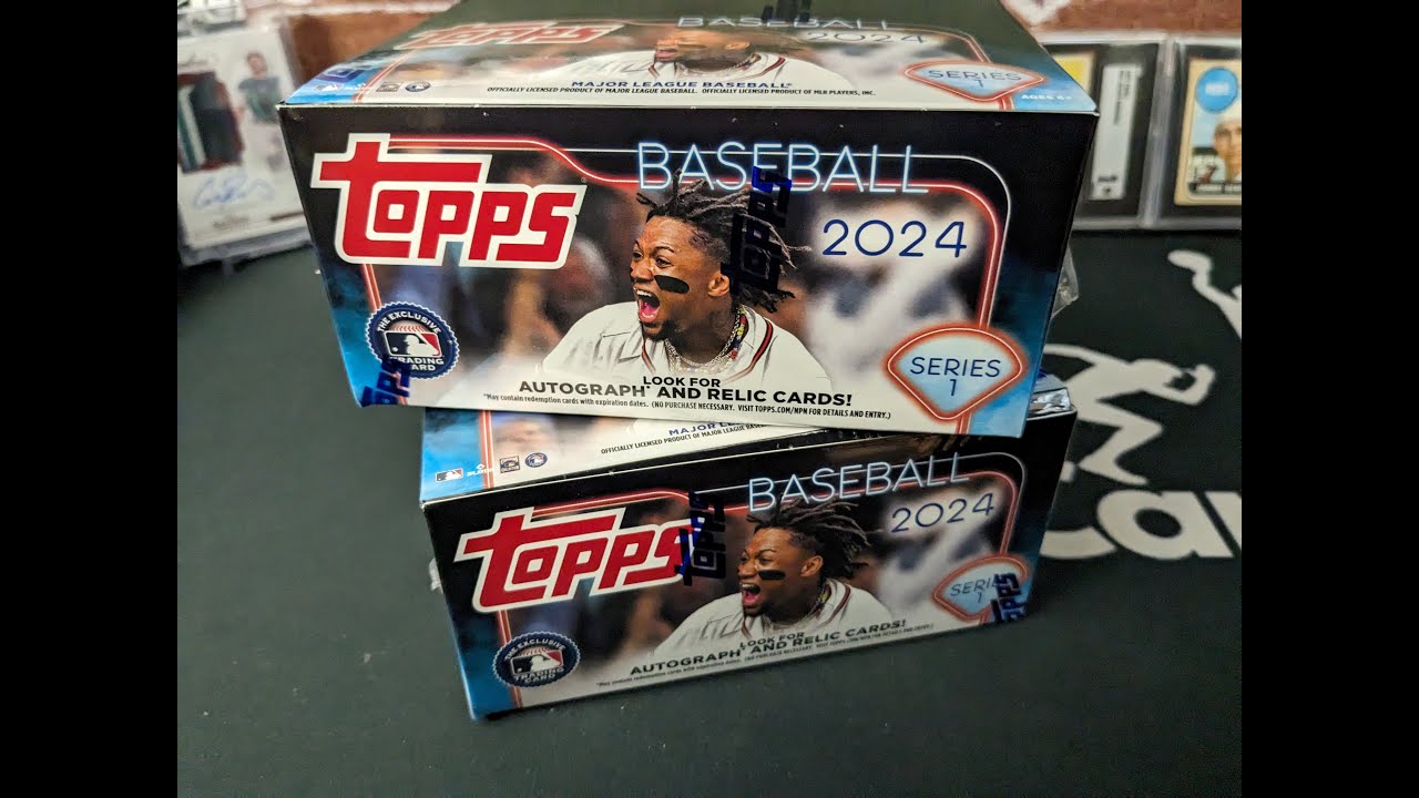 20 PACK RETAIL BOX!! 2024 Topps Series 1! NEW! - YouTube