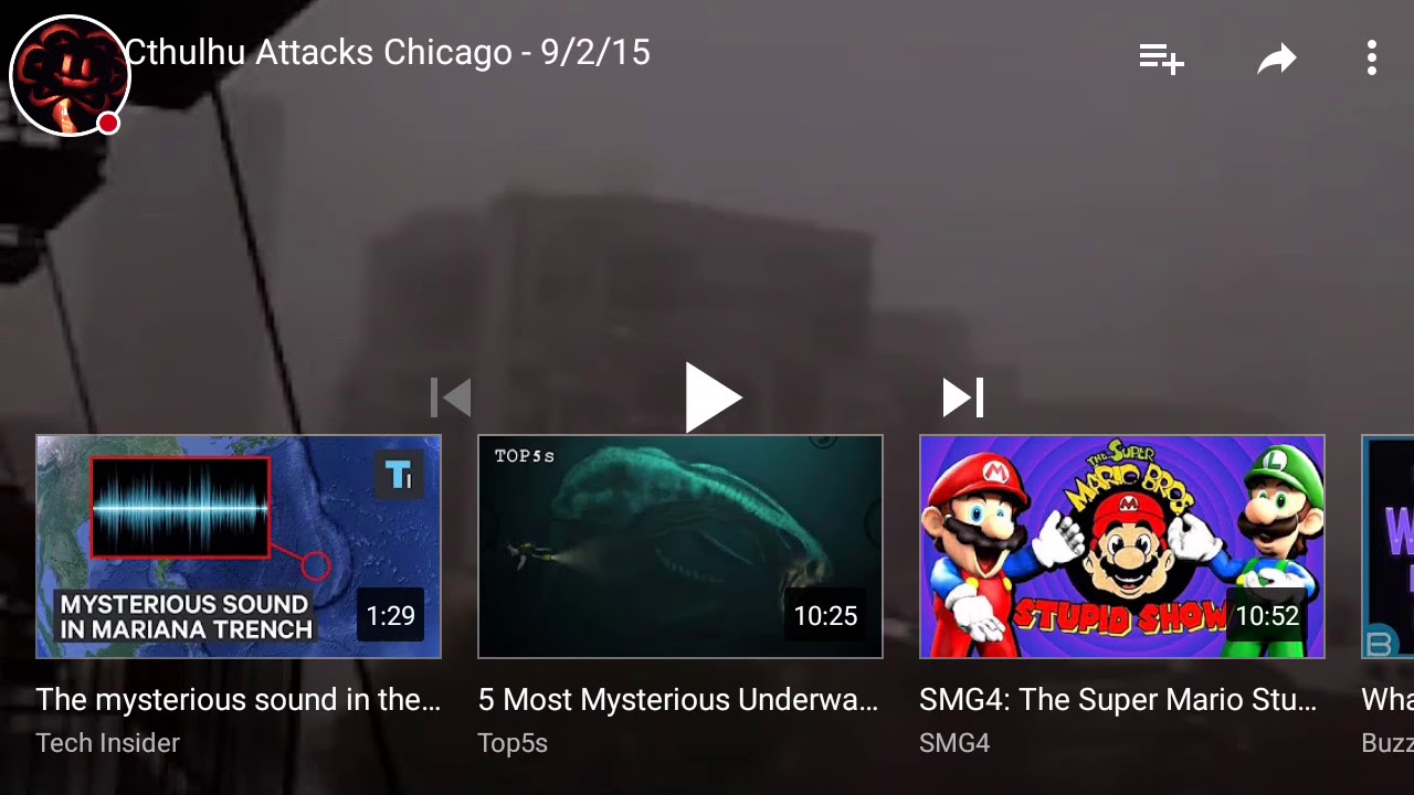Cthulhu attacks Chicago Real or Fake? - YouTube