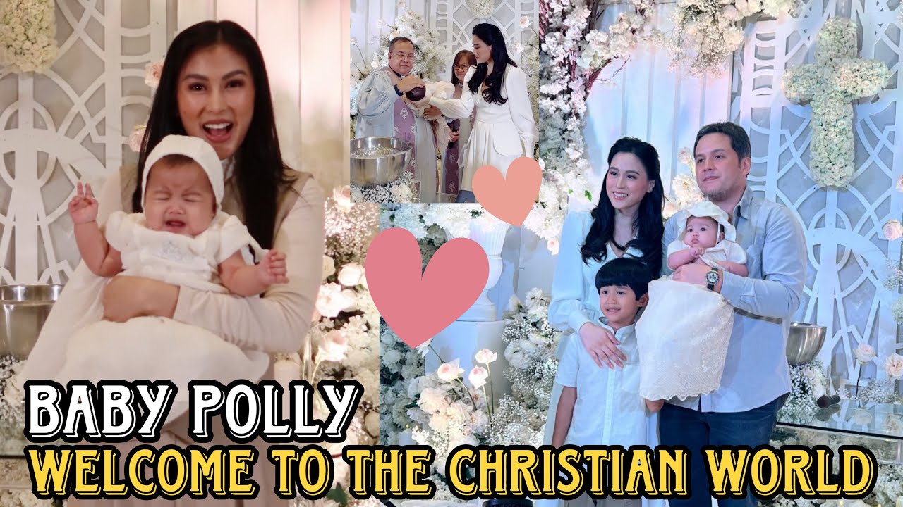 WELCOME TO THE CHRISTIAN WORLD BABY POLLY SORIANO! ANG BONGGA NG BINYAG ...