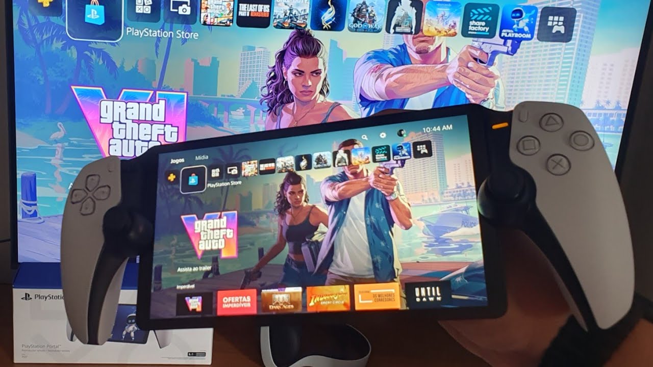 Unboxing do PS Portal: Primeiras Impressões e Testes! - YouTube